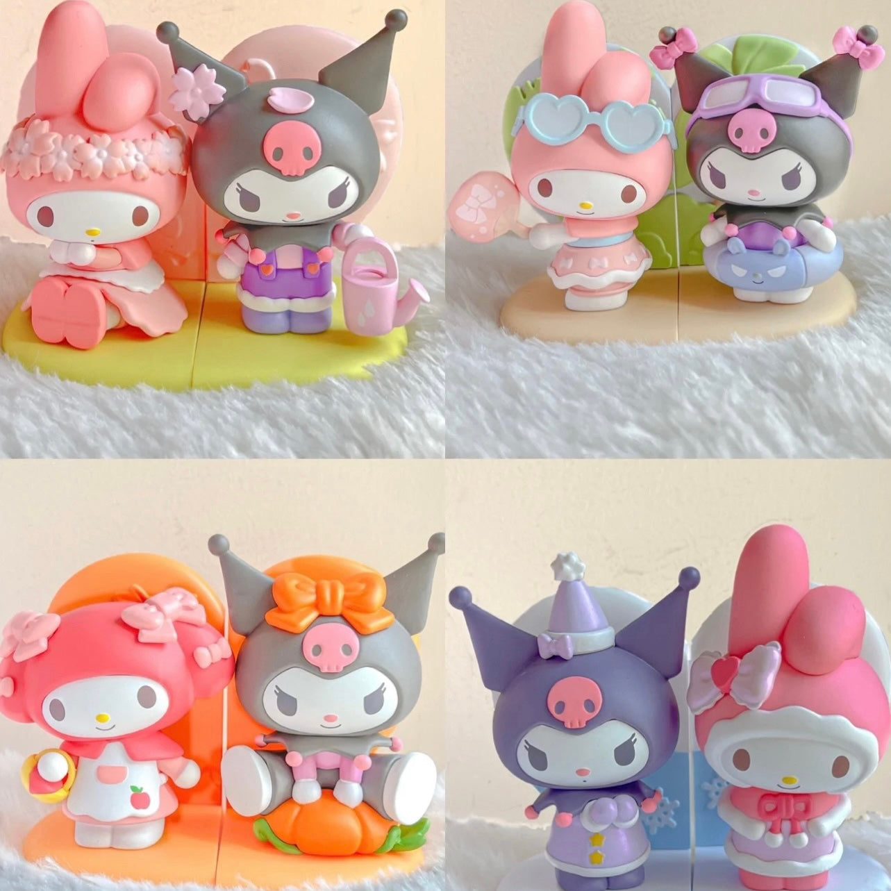 Sanrio Kuromi x My Melody Season Figures – Pieceofcake0716